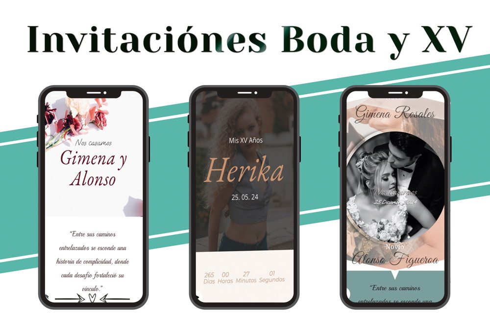 Pide tu Invitación Digital para tu Evento (Ciudad de México) » Invitación Interactiva